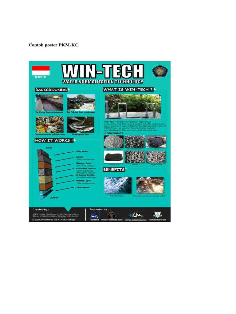 Contoh Poster PKM PDF | PDF