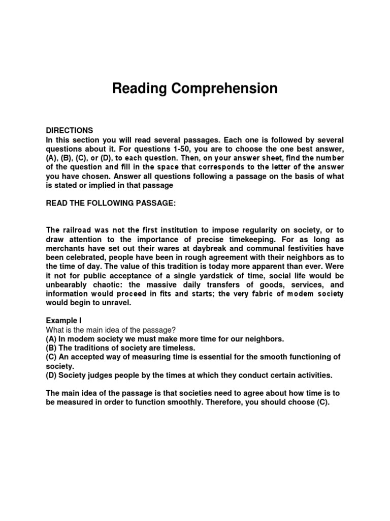 Reading Comprehension TOEFL | PDF | Glacier | Homo