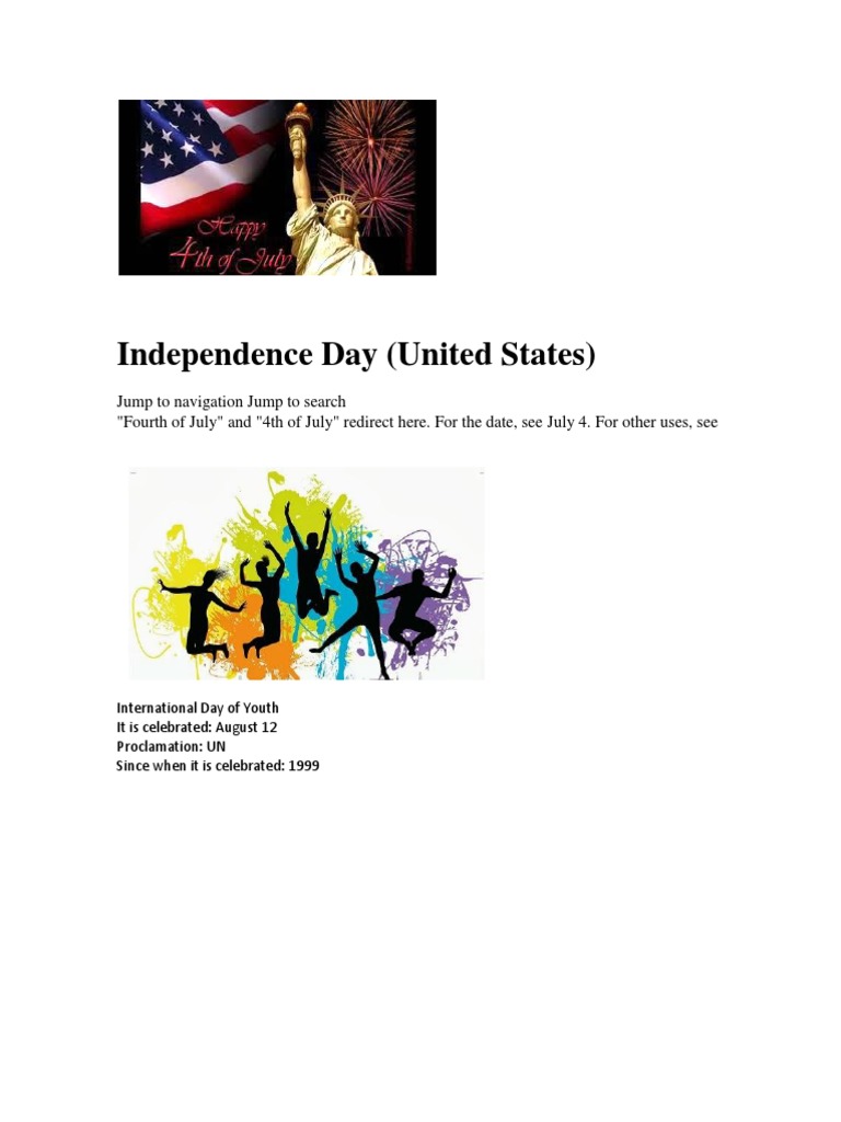 Independence Day | PDF