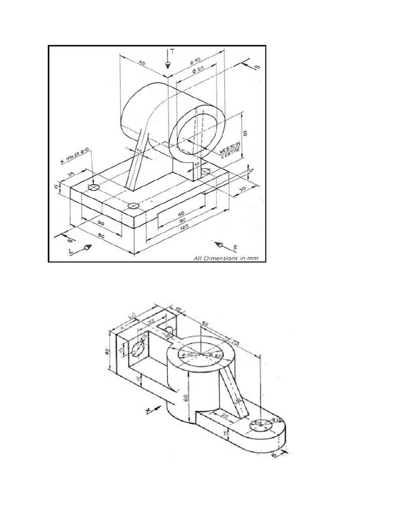 3D Drawing Practise by Solidworks | PDF