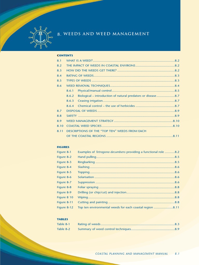 8 Weeds Management | PDF | Weed | Herbicide
