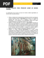 Proceso de Rigor Mortis y Alteraciones en La Calidad de La Carne | PDF ...