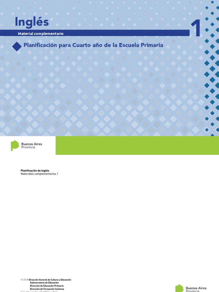 01 Mcomp Ba Ingles | PDF | Maestros | Educación primaria