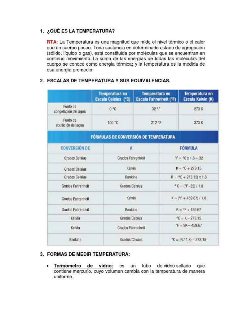Marco Teórico (medición de temperatura).docx | Par termoeléctrico | Temperatura