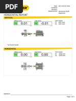 Pump Alignment Report | PDF