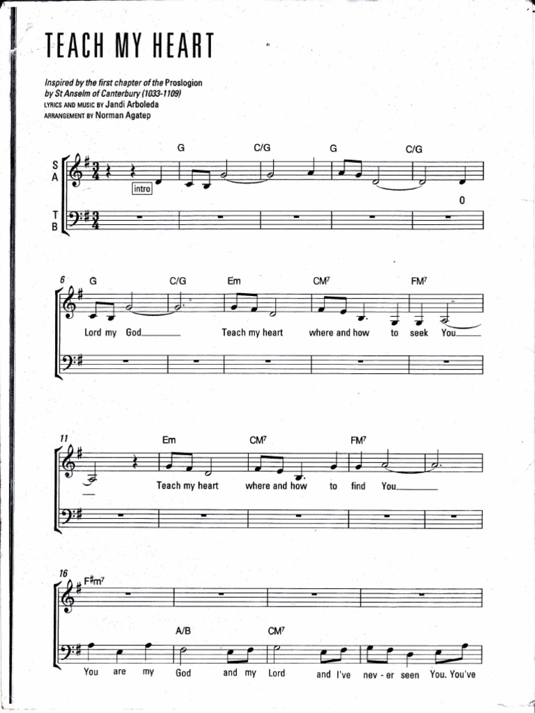 Teach My Heart 1 PDF | PDF
