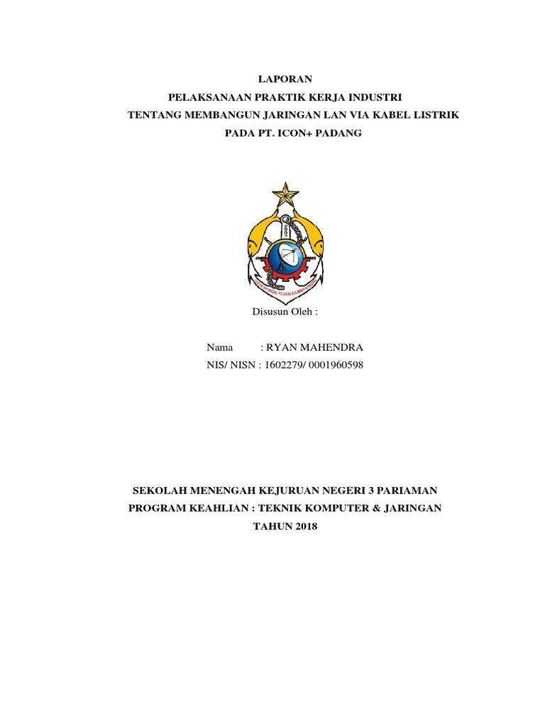 Laporan Prakerin TKJ | PDF