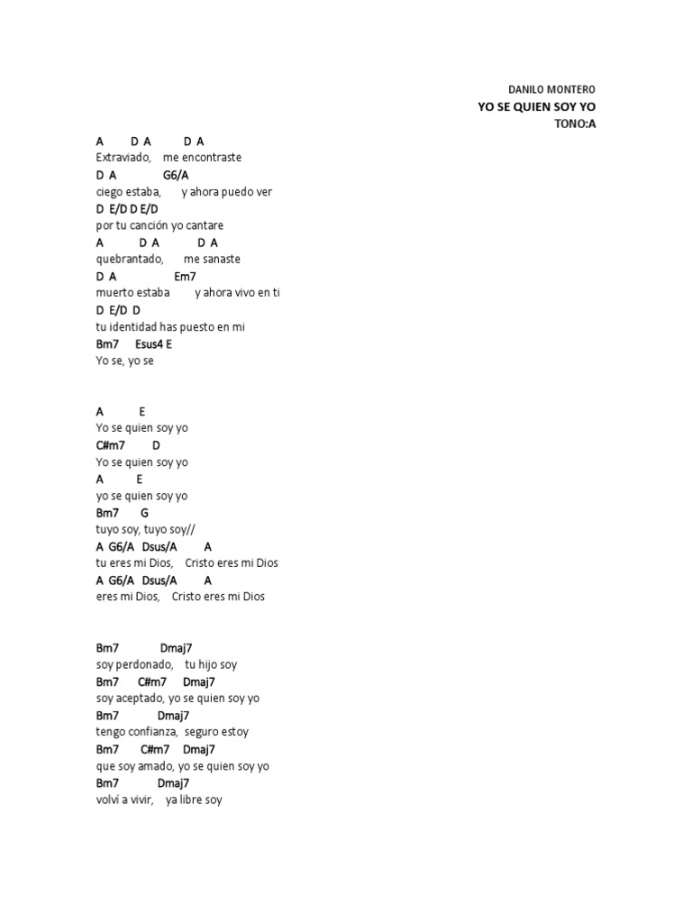 Quien Soy Yo Cancion - Descargar Libros Gratis