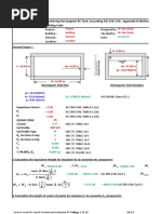 Underground Water Tank Design (Aci 318-08 & 350-01) | PDF | Concrete ...