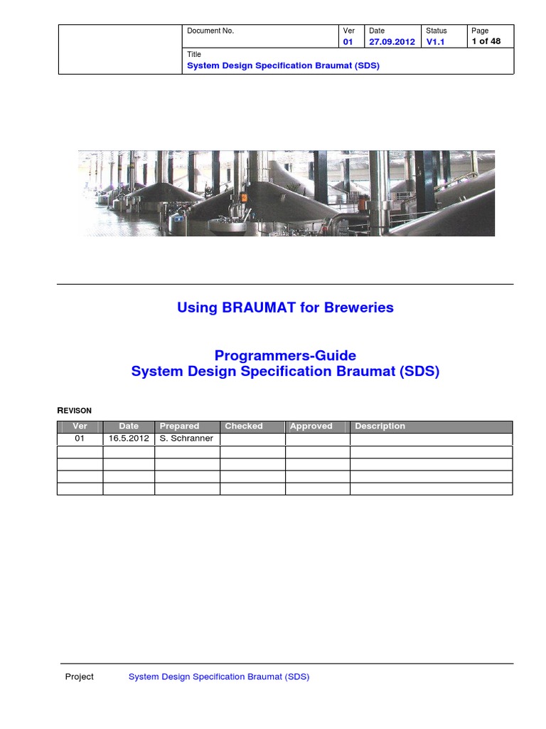 Programmers Guide Braumat | PDF | User Interface | Feedback