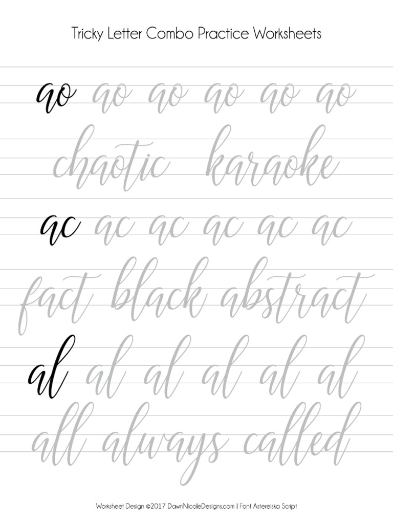 Lettering | PDF