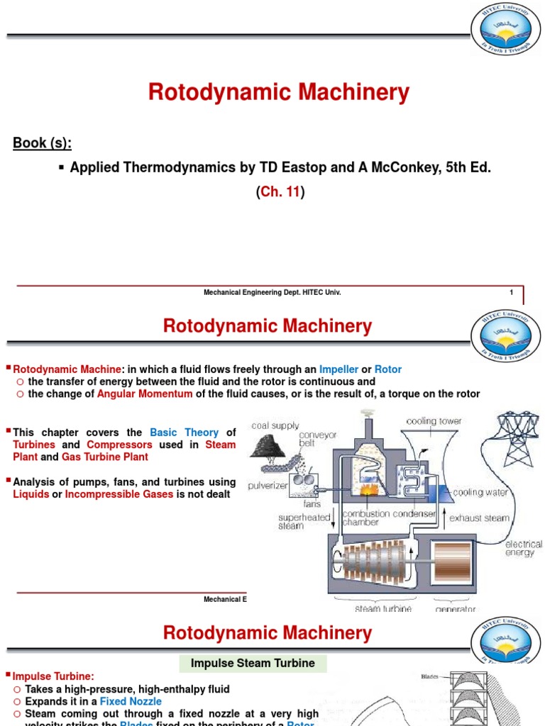 Rotodynamic | Download Free PDF | Turbine | Jet Engine