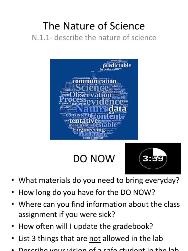 Ia - Nature of Science Conptt | PDF | Falsifiability | Scientific Method