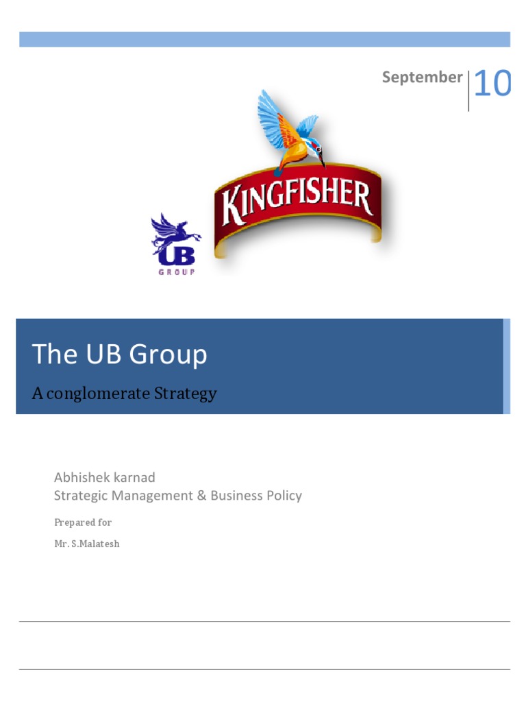 The UB Group | PDF | Beverages | Business