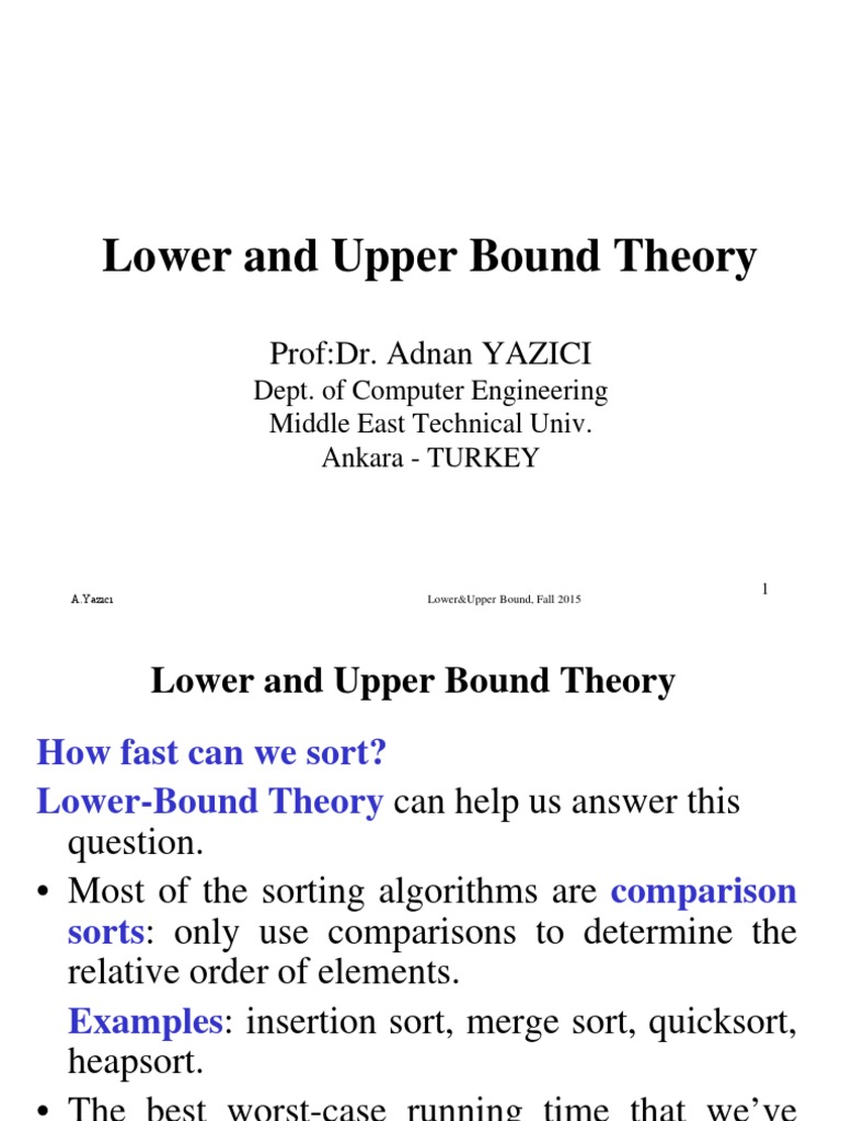 LB&UB | PDF | Matrix (Mathematics) | Computational Complexity Theory