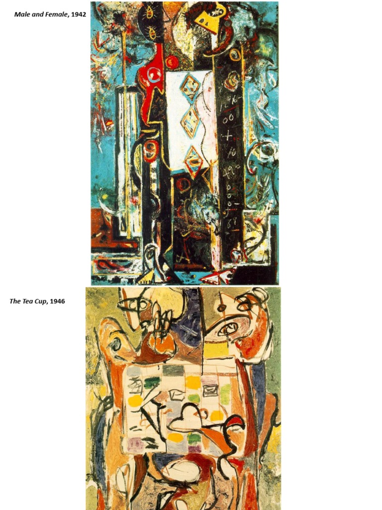 Jackson Pollock Artwork Timeline | PDF | Art