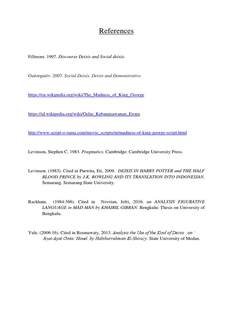 Discourse Deixis and Social Deixis | PDF