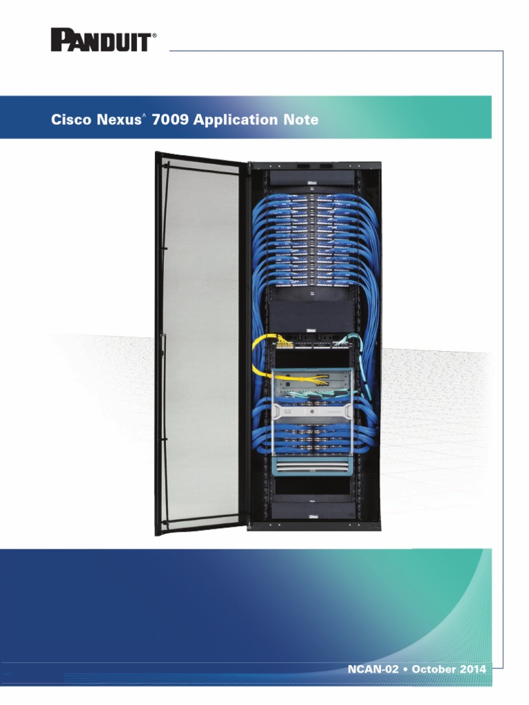 Panduit Cisco Nexus 7009 Application Note PDF | PDF | Data Center ...