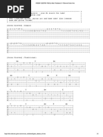 Time Solo Tab & Scale Diagrams (Pink Floyd) | PDF | Guitars | Chord (Music)