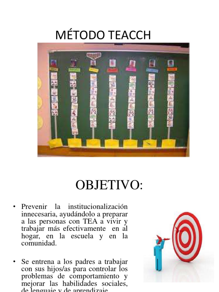 Metodo Teacch | PDF | Espectro autista | Adultos