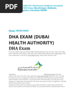 DHA Exam and Review Materials | PDF | Credit Card | Test (Assessment)