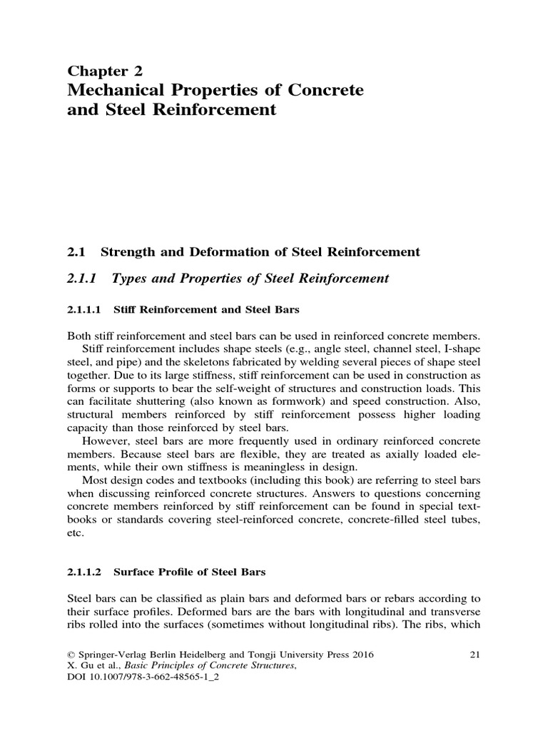 Chap 11 5 Bar Splice | PDF | Deformation (Engineering) | Strength Of ...