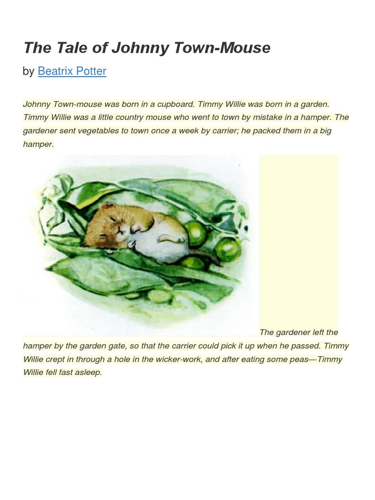 The Tale of Johnny Town | PDF | Nature