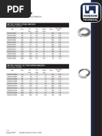 Washer Dimension and Size Chart | PDF | Manufactured Goods
