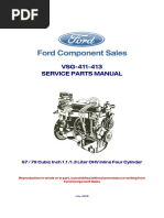 MSG425 Service Parts Manual | PDF | Piston | Rotating Machines