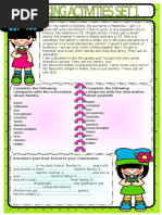 Sophies Daily Routine Reading Comprehension Exercises 21729 | PDF ...