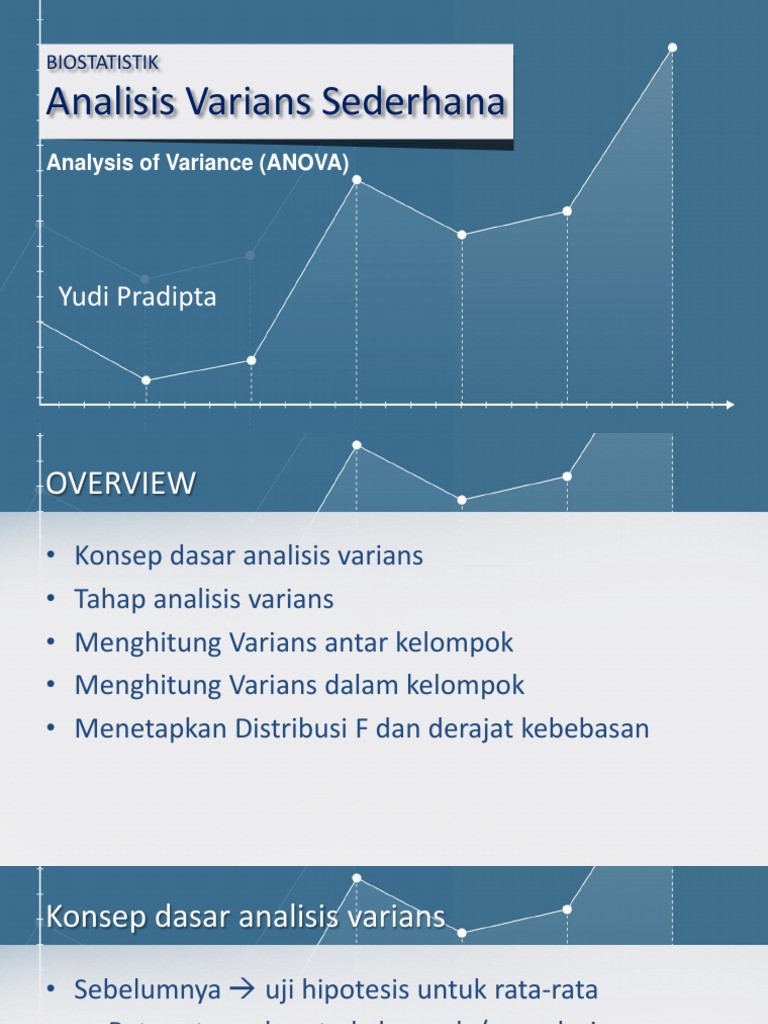 Analisis Varians Sederhana | PDF