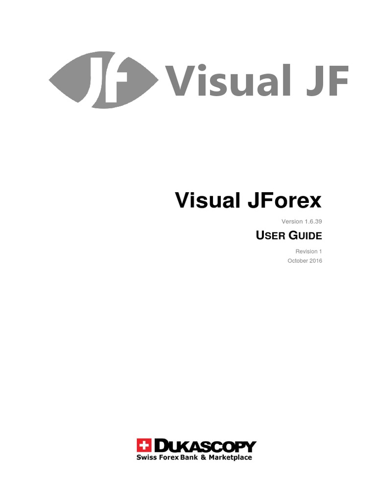Visual JForex Guide (Dukascopy Development) | PDF | Order (Exchange ...