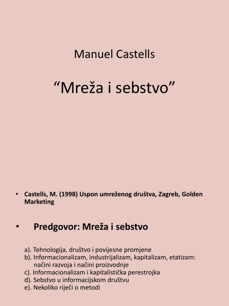 Manuel Castells | PDF