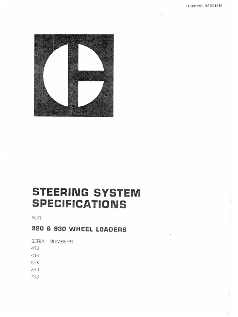 Manual de Cargador Cat 920-930 | PDF