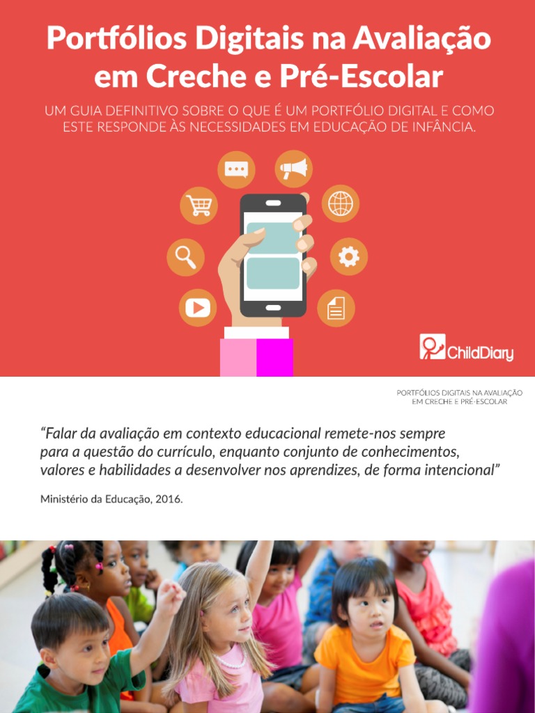 Ebook Portfólios Digitais Na Avaliação em Creche e Pré Escolar ...