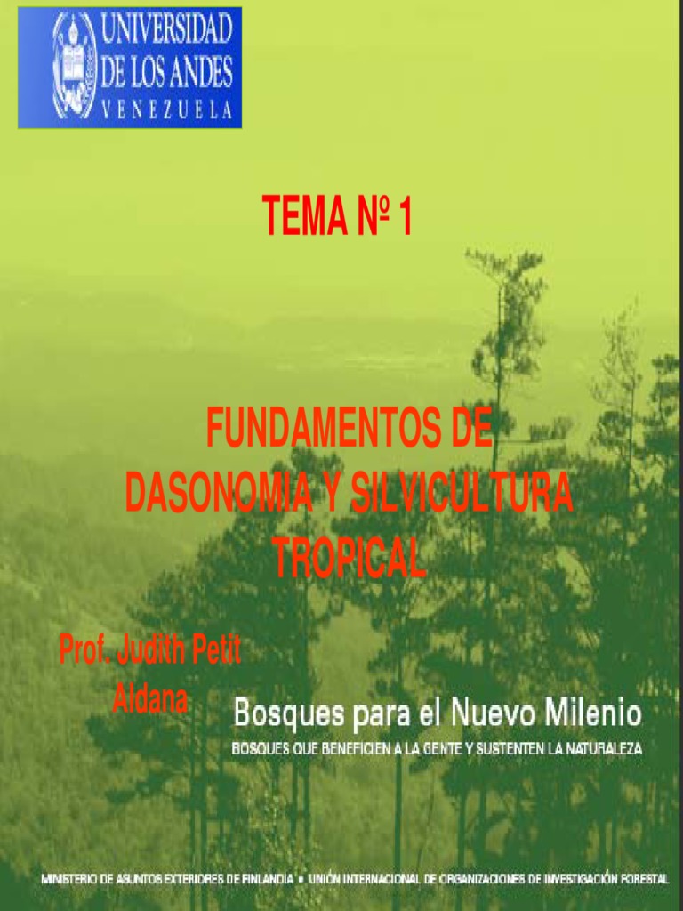 Fundamentos de Silvicultura y Dasonomia-Aldana-2004 | PDF | Gestión de ...