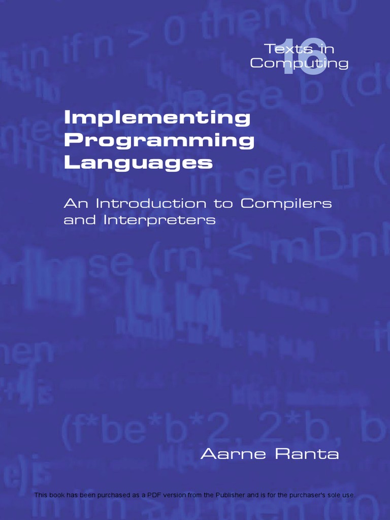 Ranta, A. (2012) - Implementing Programming Languages: An Introduction ...