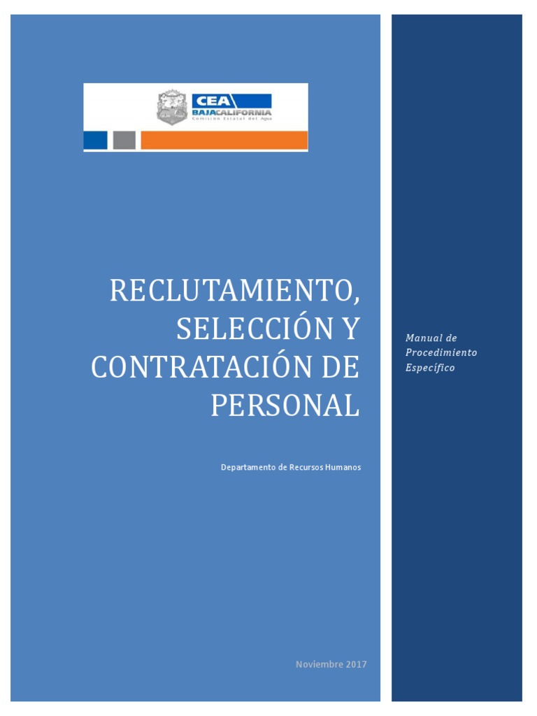 Reclutamiento Seleccion y Contratacion de Personal PDF | PDF | Gestión de recursos humanos ...