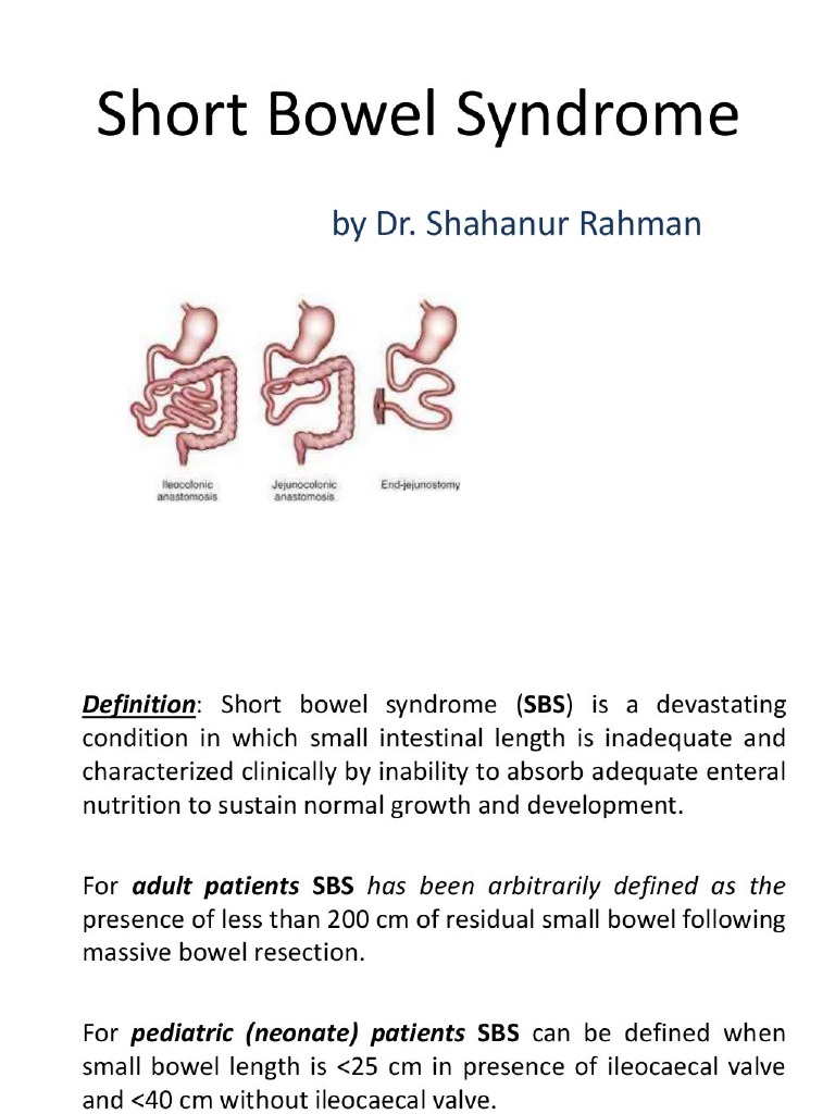 Short Bowel Syndrome PDF | PDF