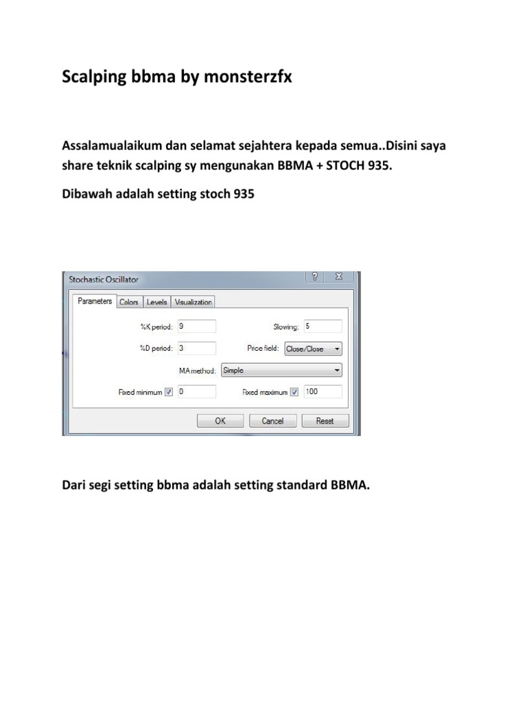 Scalping Bbma by Monsterzfx | PDF