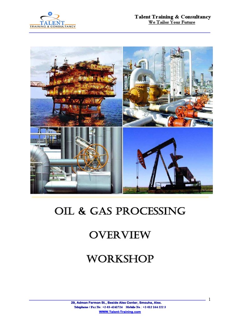 Oil and Gas Course Open Manual PDF | PDF | Petroleum Reservoir ...