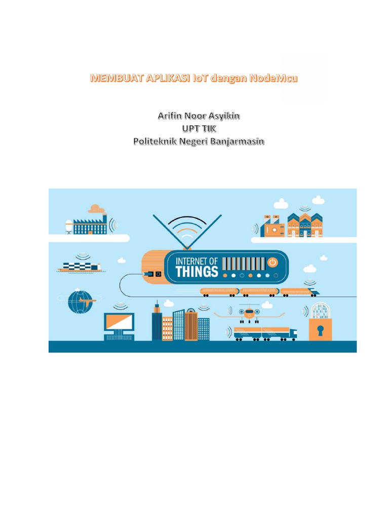 Proyek IoT dengan NodeMCU V3 | PDF | Komputer