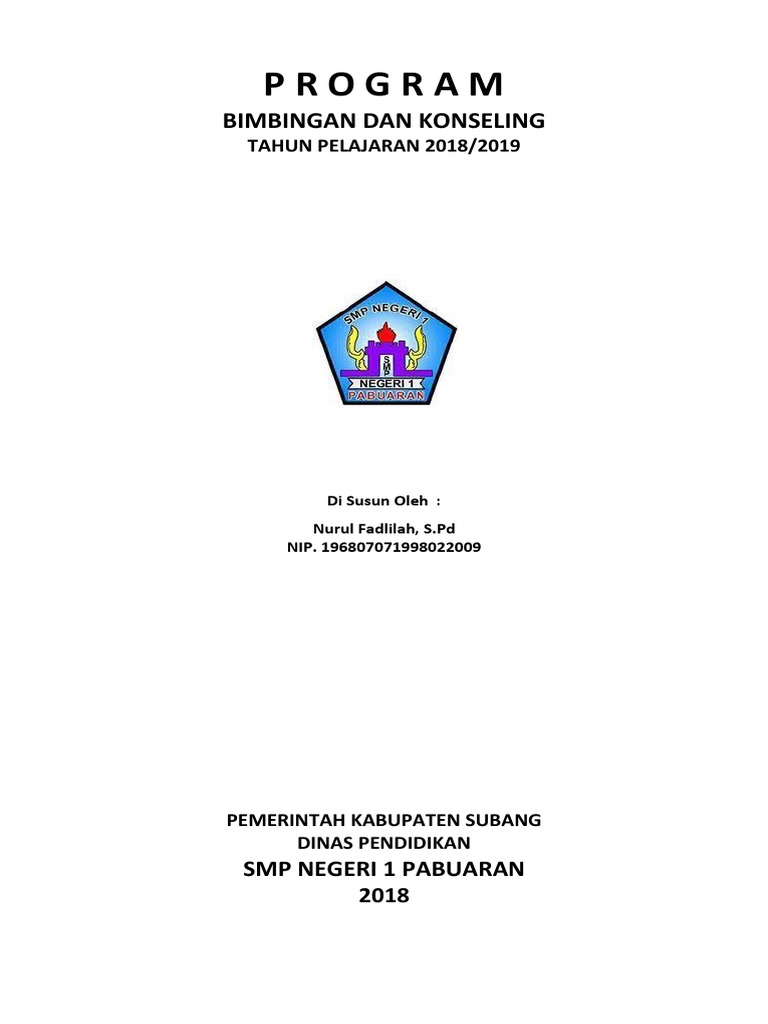 Edit Contoh Program BK Sesuai Pop BK | PDF