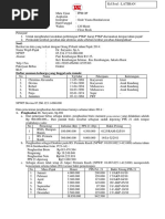 Contoh Rekonsiliasi Fiskal PPH Badan | PDF