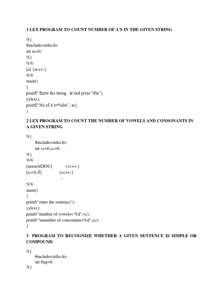 Ds Lab Programs | PDF Ds Lab Programs | PDF