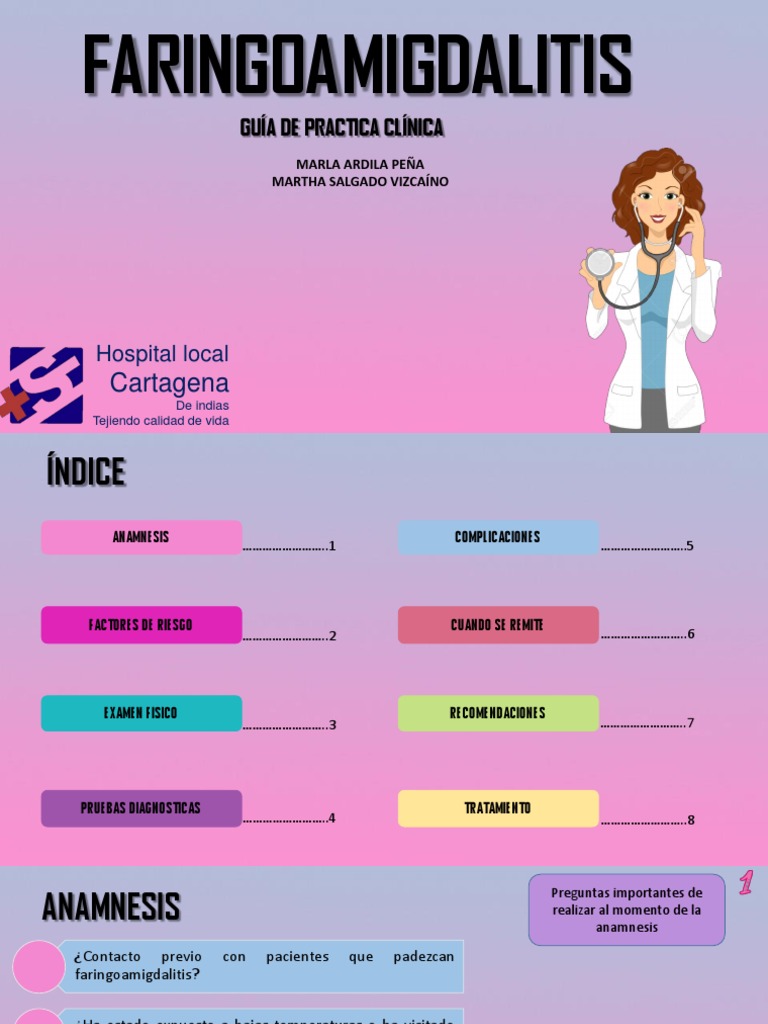 Faringoamigdalitis GPCV | PDF | Penicilina | Especialidades Medicas