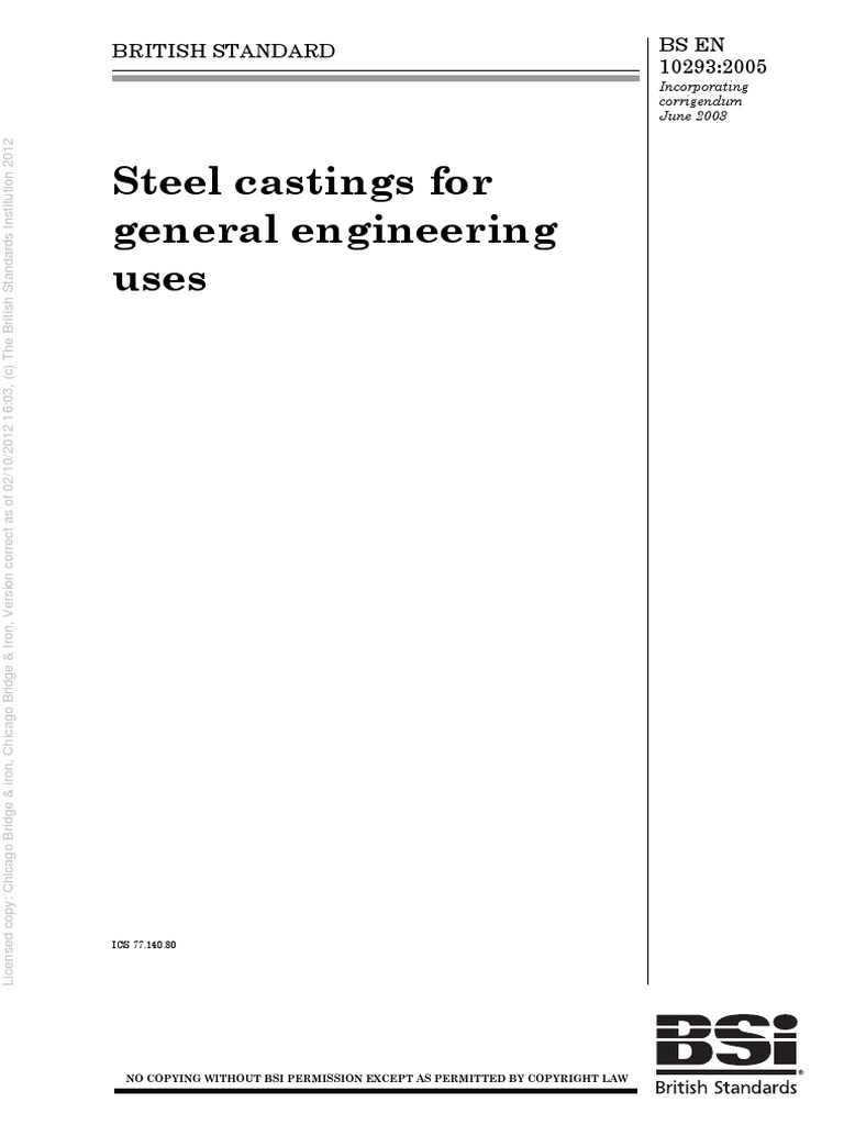 BS 3100 1991 | PDF | Welding | Construction