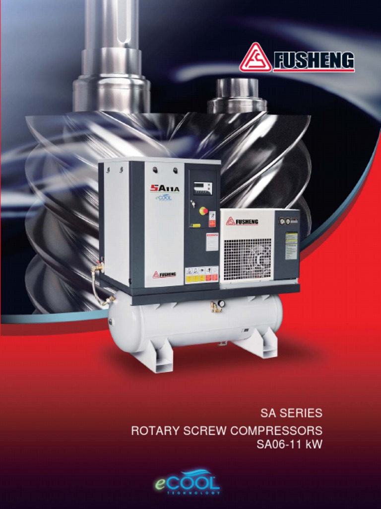 Sa Series Rotary Screw Compressors SA06-11 KW: Head Office Airate SDN ...