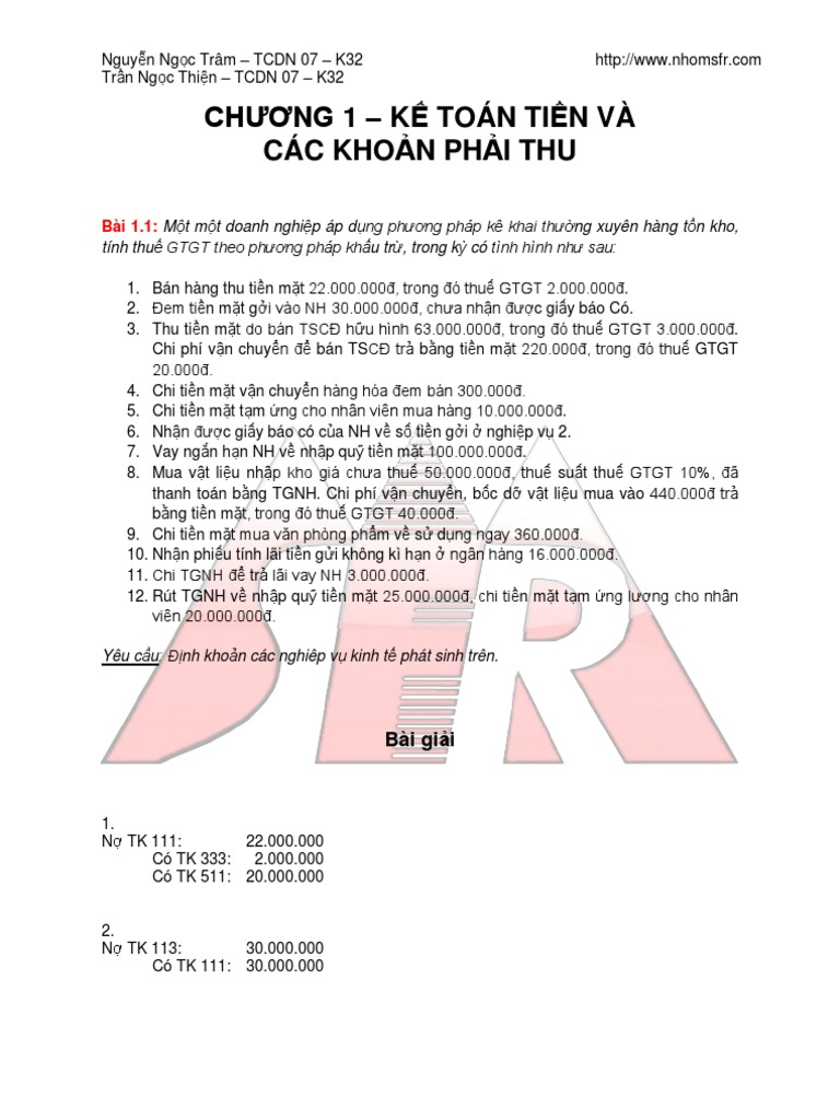 KTTC - Chuong 1 | PDF