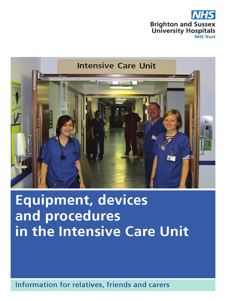 Equipment Devices and Procedures in The Intensive Care Unit | PDF ...